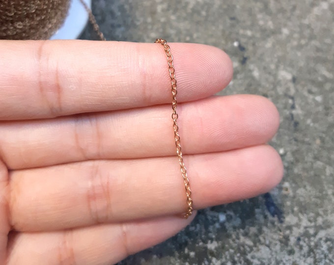 Flat Soldered Cable Chain Brass Chain KC Gold Tone Plated Brass ...