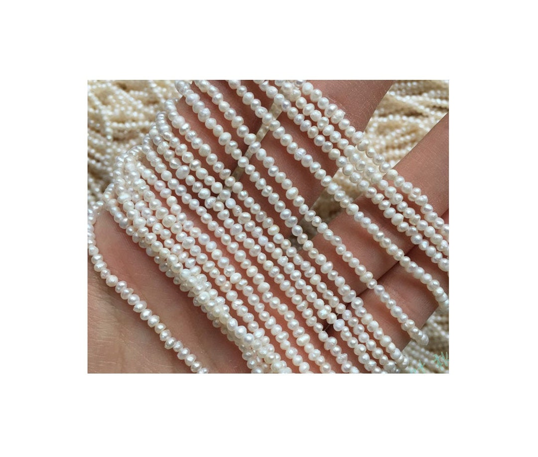 2-2.5mm Seed Pearl, Smallest Freshwater Pearl, Tiny Pearls, Potato Seed ...