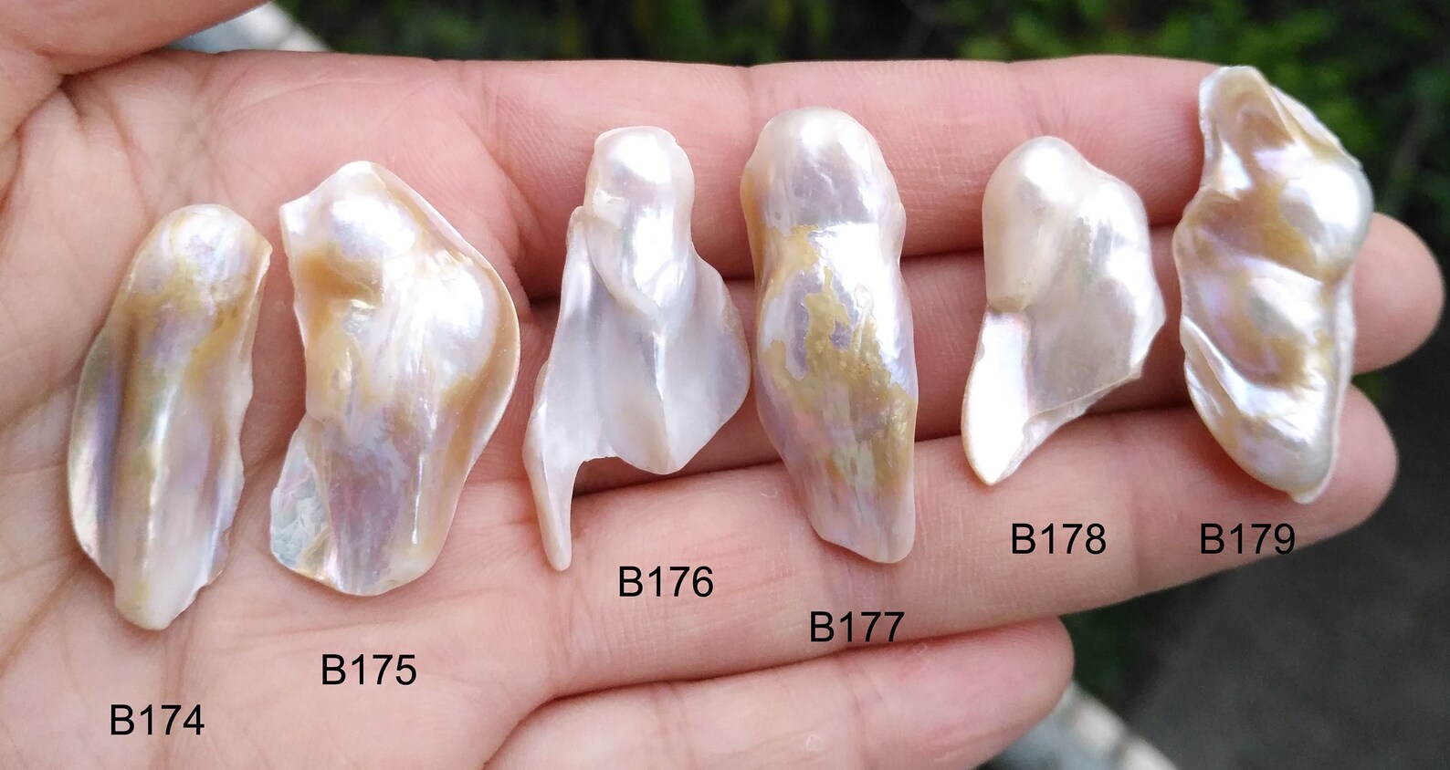 Genuine Freshwater Pearl, Large Baroque Pearls, Undrilled, Big Pearl ...