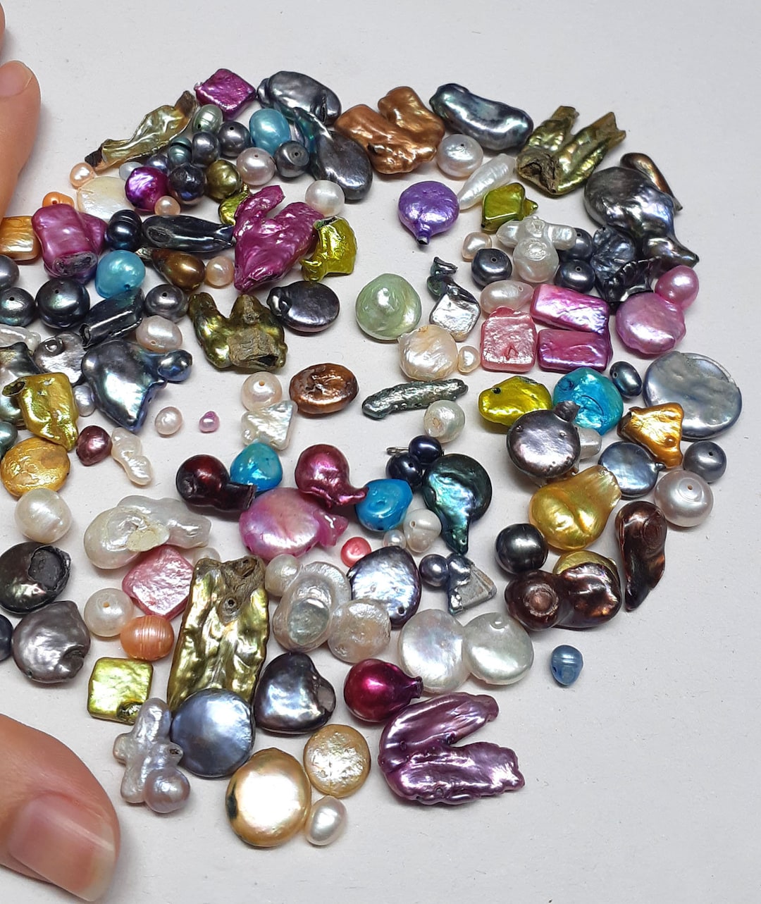 3-25mm Assorted Freshwater Pearls, Mix Pearls With Different Sizes ...