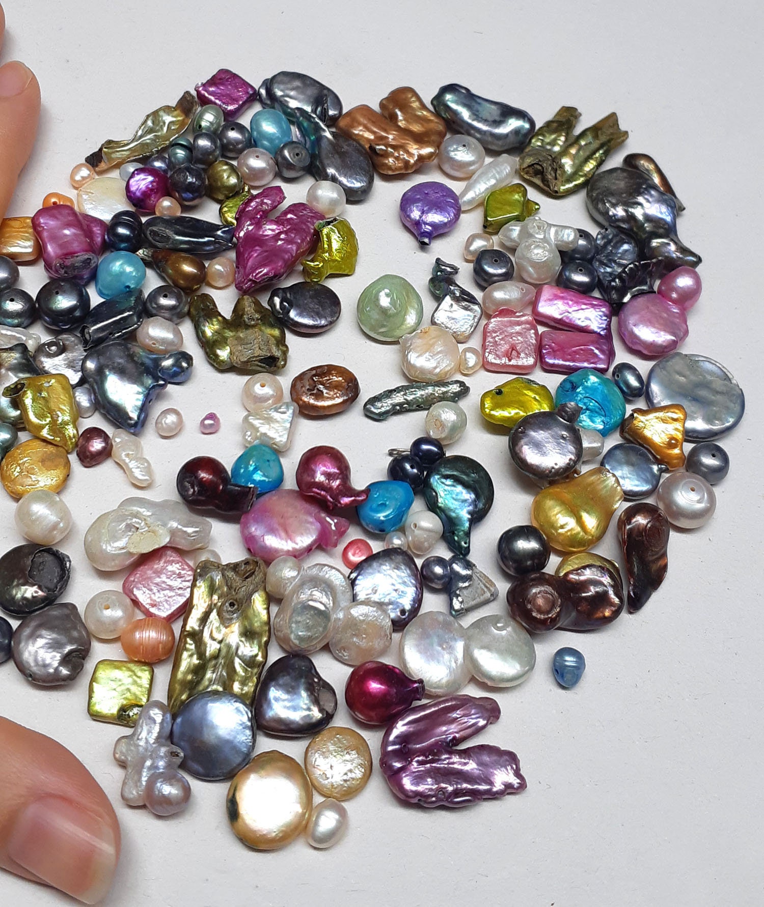 3-25mm Assorted Freshwater Pearls, Mix Pearls With Different Sizes ...