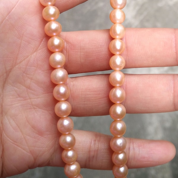 Peach Pearl - Etsy