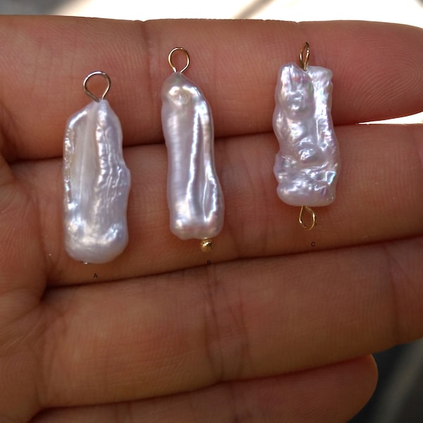 Biwa Pearl Necklace - Etsy