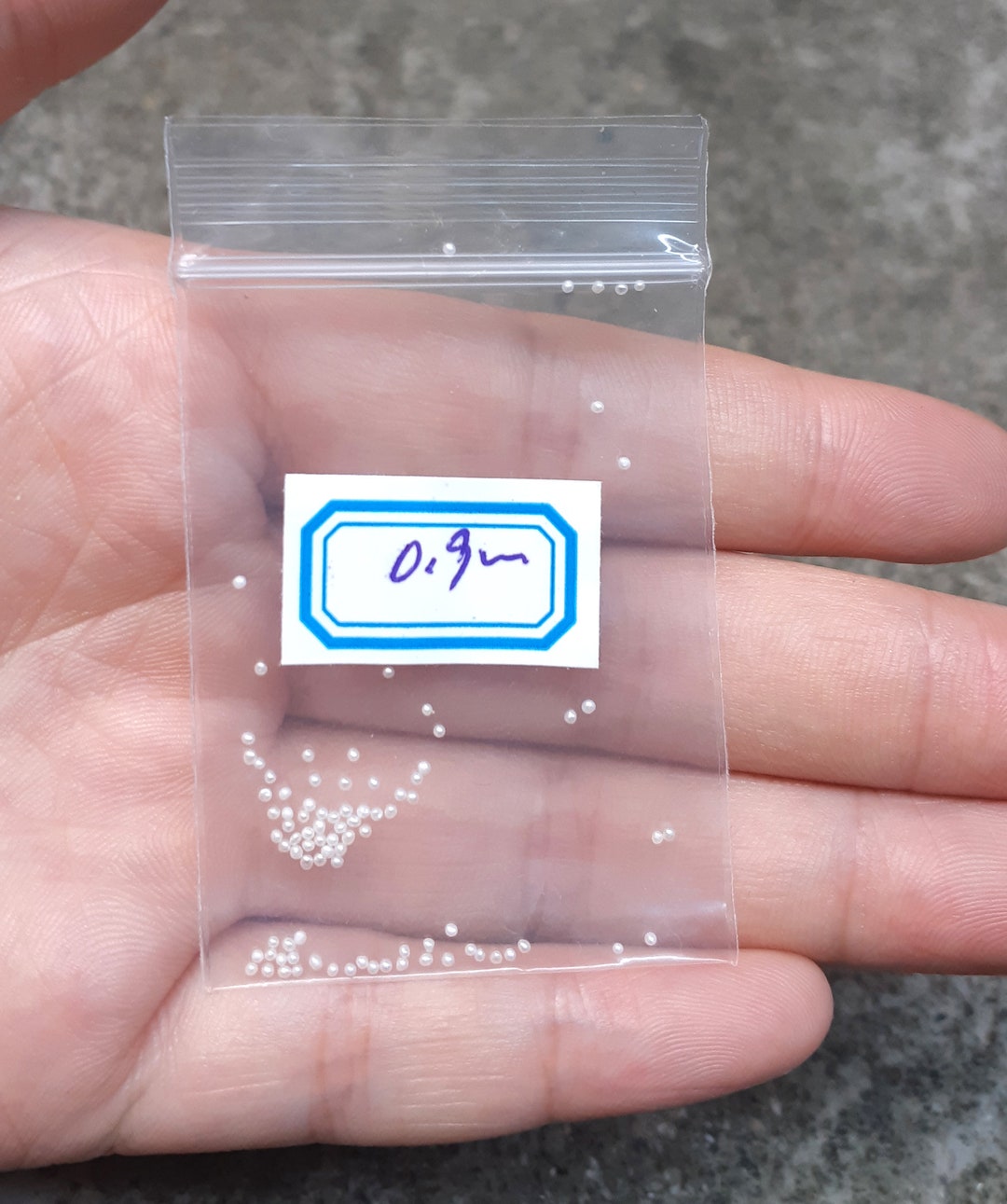 09-1.0mm Seed Pearls, Undrilled, Freshwater Pearls, No Hole, Natural ...