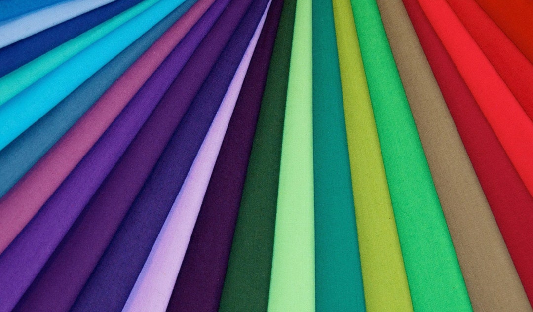 100% COTTON - PLAIN COLORS Fabric From India Material Sewing Craft 28 ...