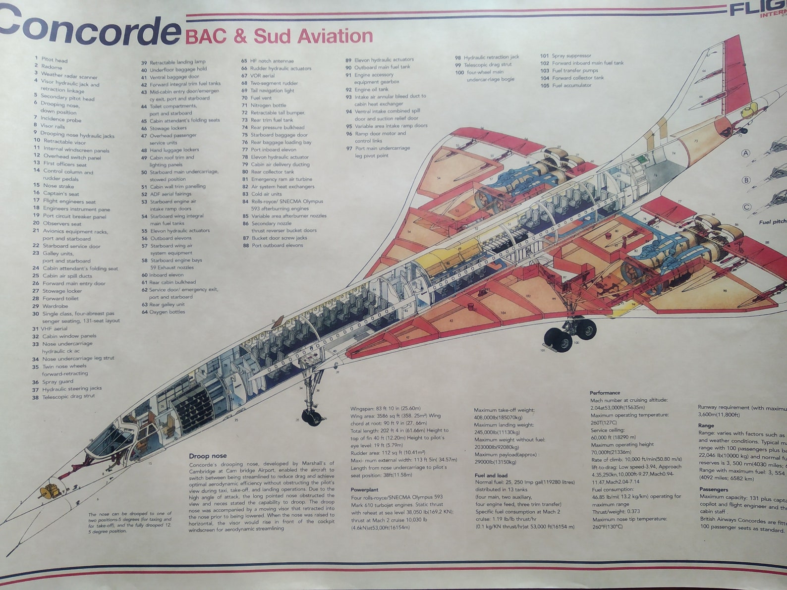 Affiche de mur Concorde avion militaire de combat affiche | Etsy