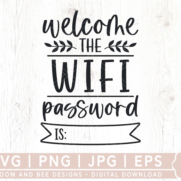 Wifi Printable - Etsy