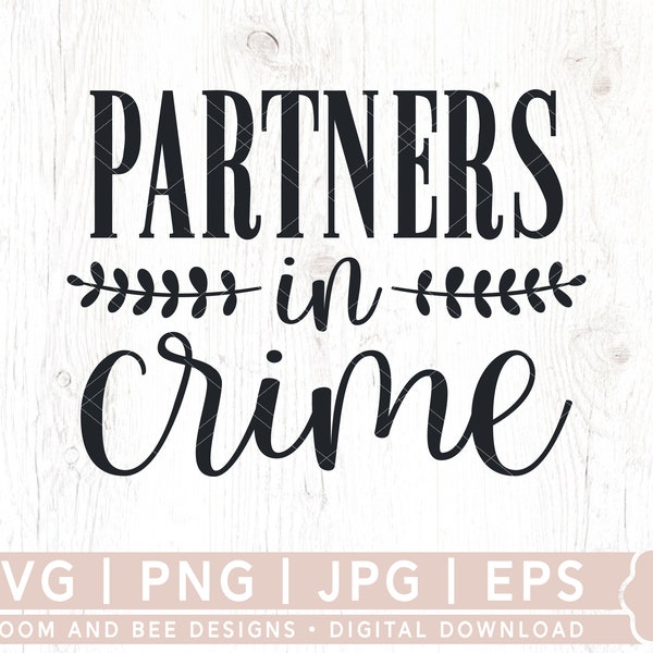 Partner in Crime - Etsy