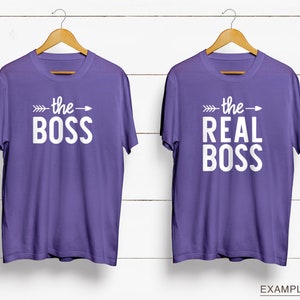 Couples Matching Shirts SVG Bundle, T-shirt Making Svg, Svg for Couple ...