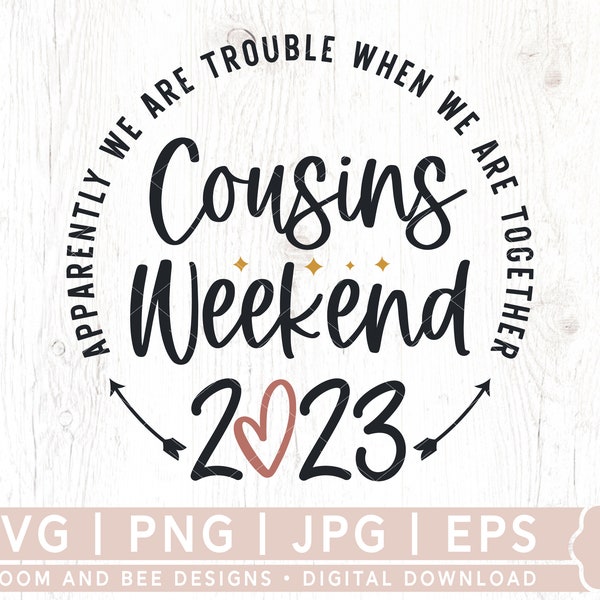 Cousin Svg - Etsy