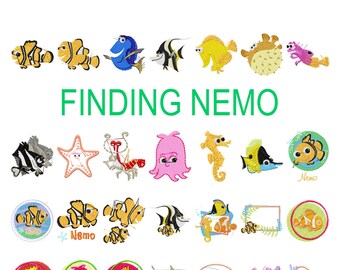 Finding Nemo Embroidery Designs | Etsy