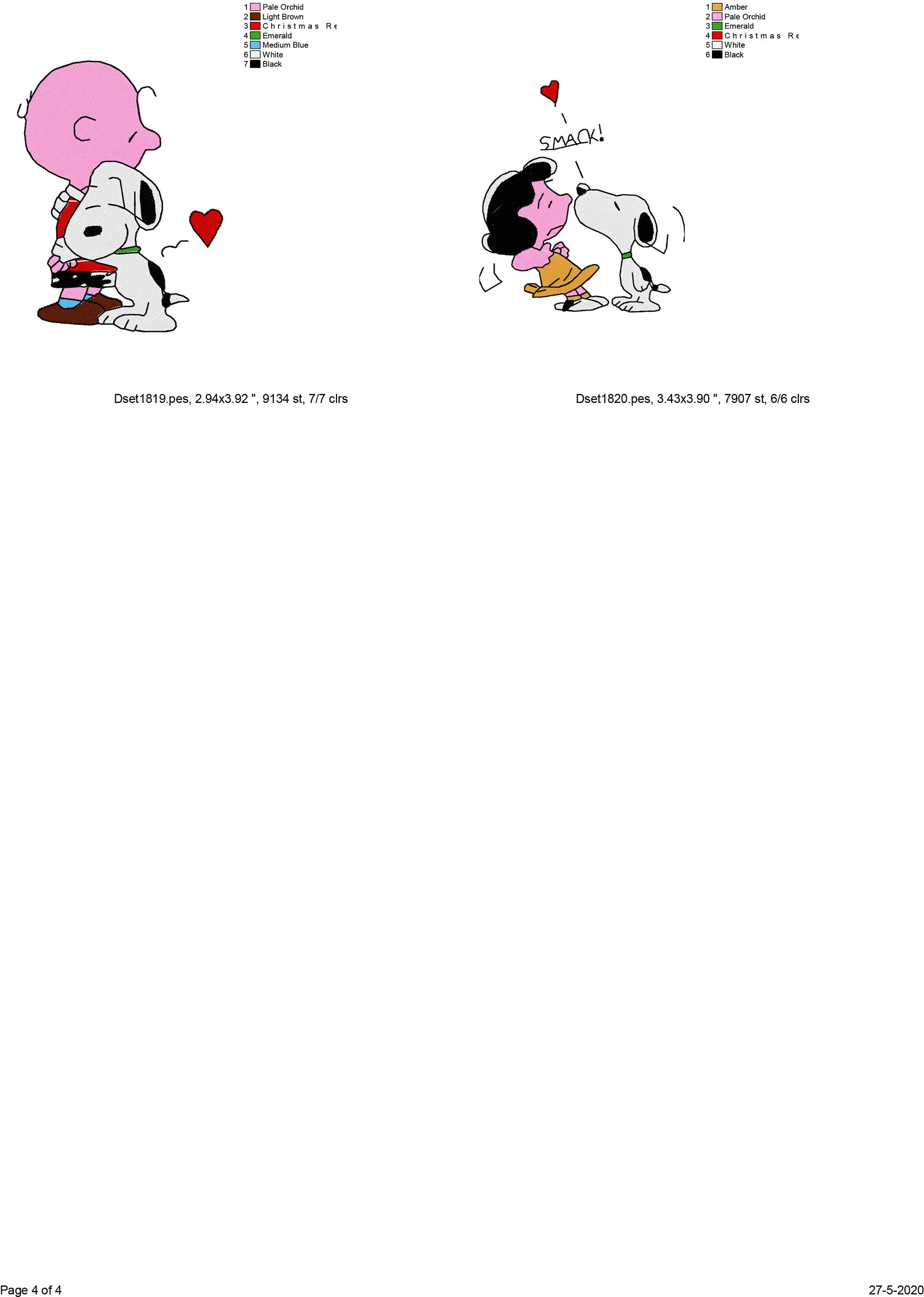 20 Snoopy Machine Embroidery Designs Peanuts Embroidery - Etsy