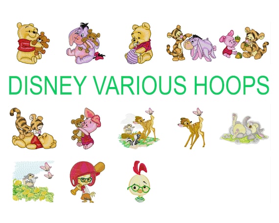 13 Disney Machine Embroidery Designs Bambi Embroidery | Etsy