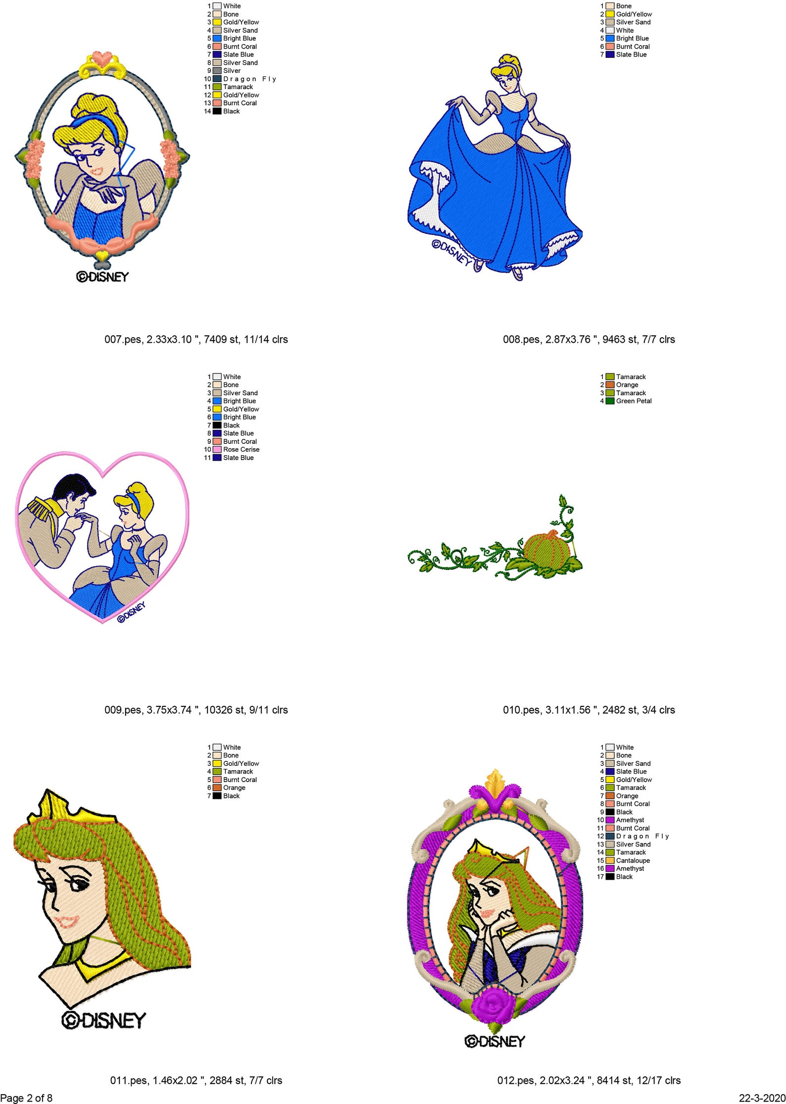 45 modèles de broderie de machine disney broderie disney | Etsy France