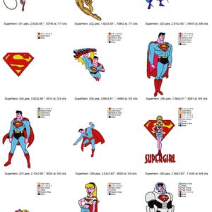 33 Superhero Machine Embroidery Designs, Spiderman Embroidery, Batman ...