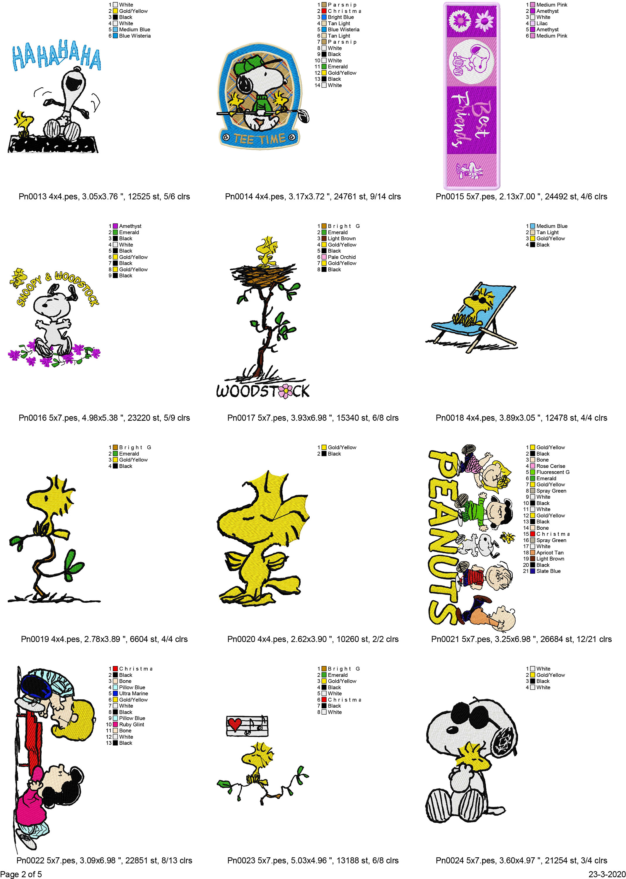 60 Snoopy Machine Embroidery Designs Large Peanuts Pattern - Etsy