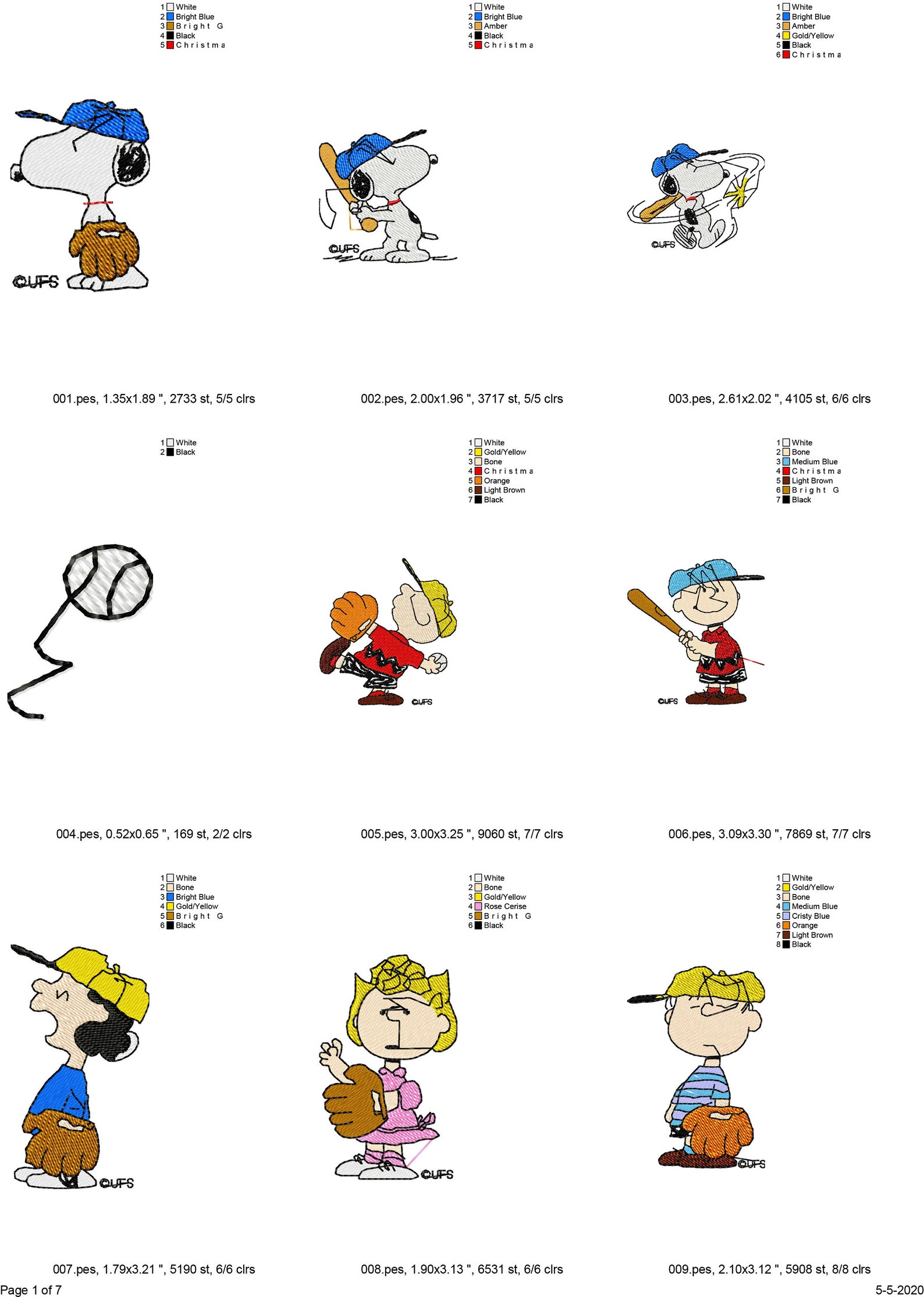 55 Snoopy Machine Embroidery Designs Peanuts Embroidery - Etsy