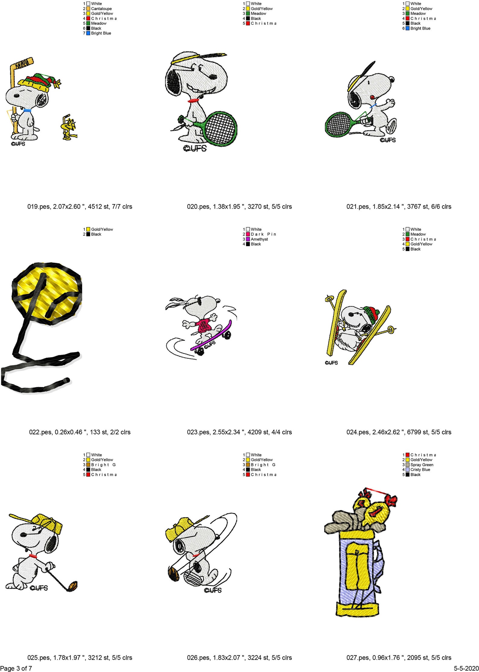 55 Snoopy Machine Embroidery Designs Peanuts Embroidery - Etsy