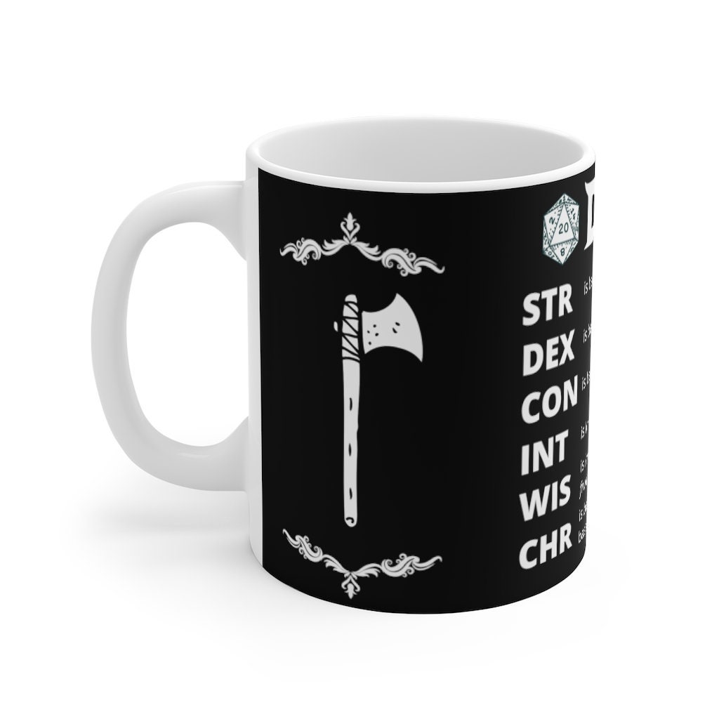 Dungeons and Dragons Mug Dungeon Master Mug Dnd D20 RPG - Etsy UK