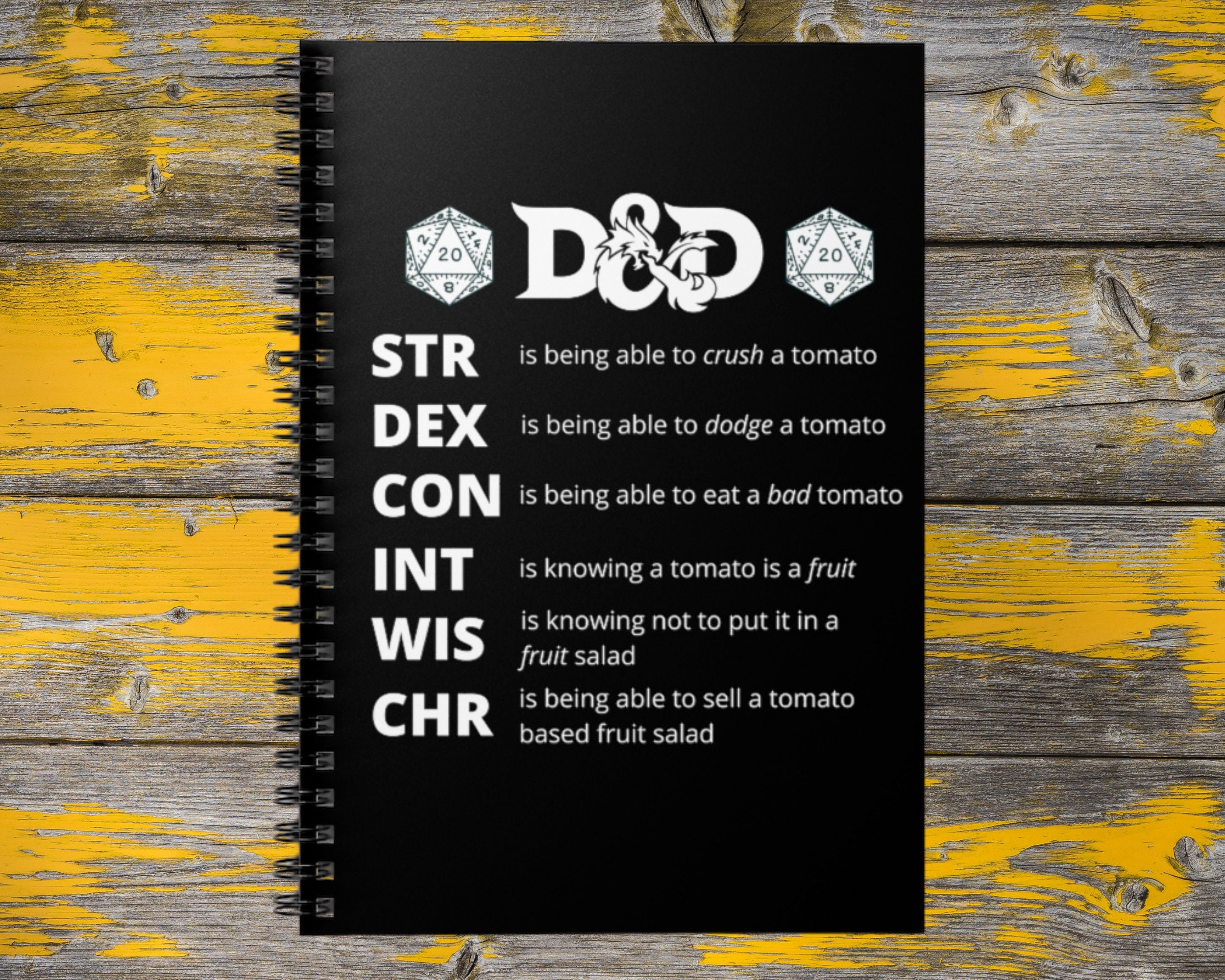 Dnd Notebook Dungeons and Dragons Dnd Gift Dungeon Master - Etsy