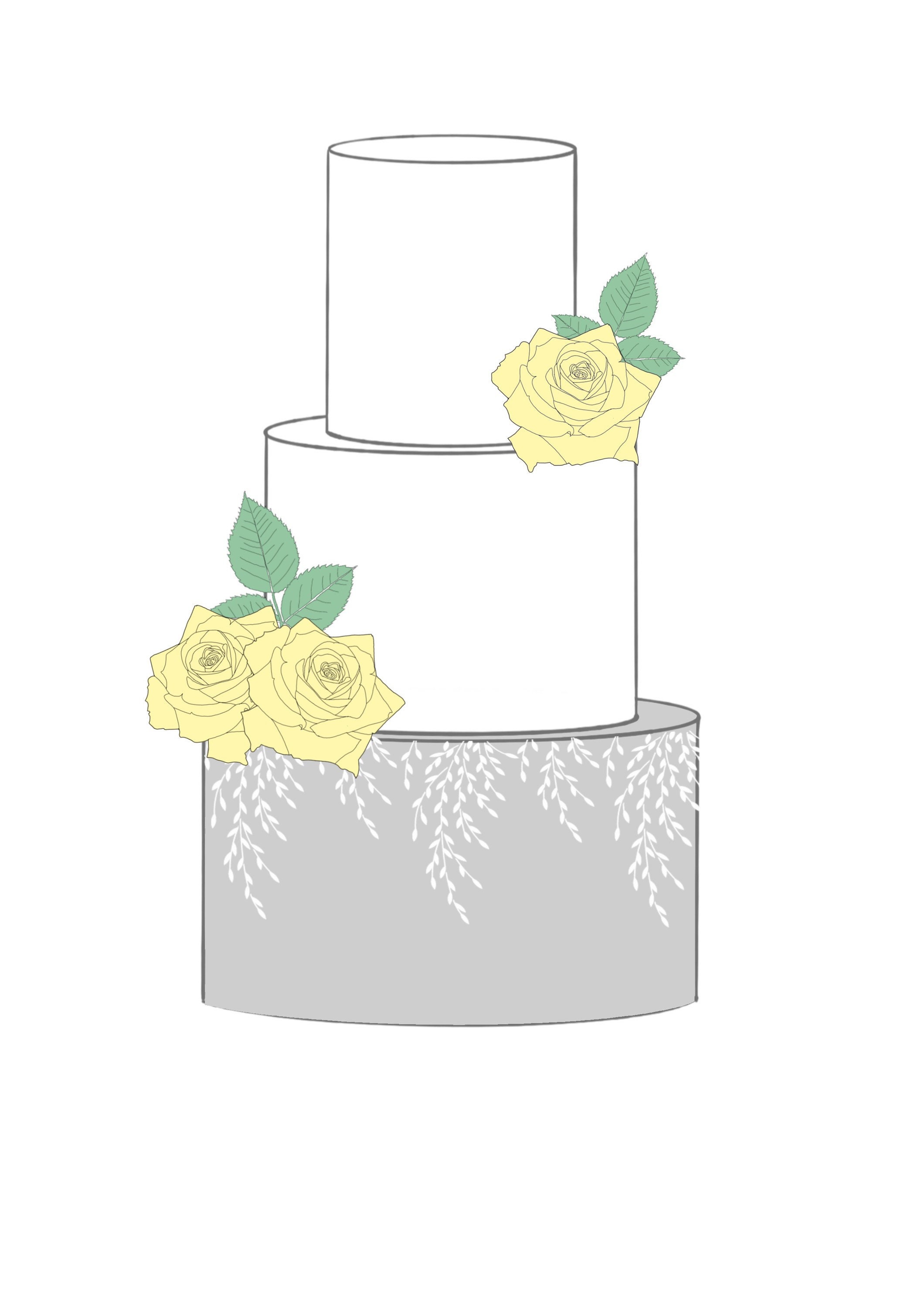 Cake Stencil Procreate Stamps Stencil Stamp Brushes Stamps - Etsy