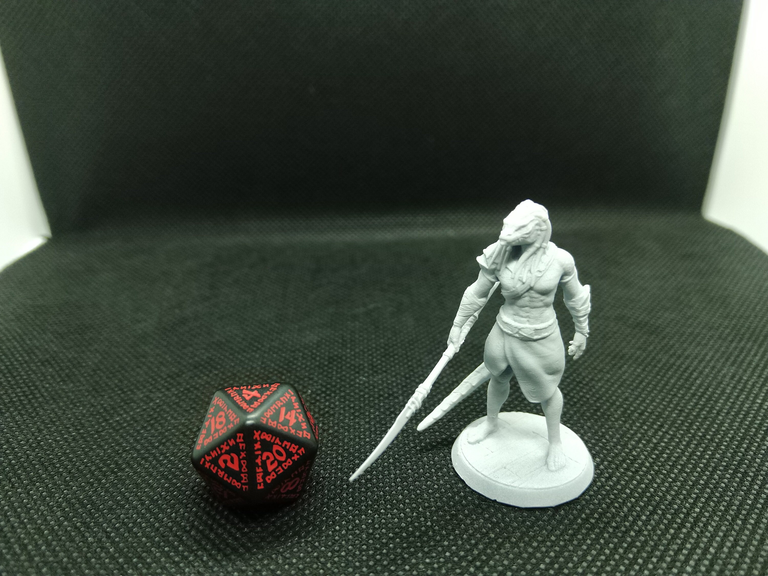 Toys Custom Lizardman Lizardfolk Savage Barbarian Warrior Dungeons and ...