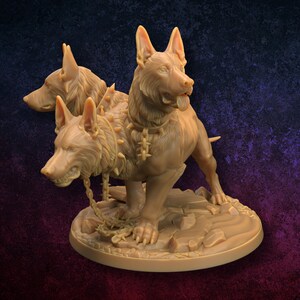 Cerberus 3d Printed Miniatures for Tabletop Rpgs Dungeons and Dragons ...