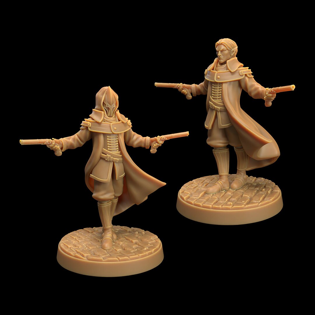 Astral Elf Crew 3d Printed Miniature for Tabletop Rpgs - Etsy UK