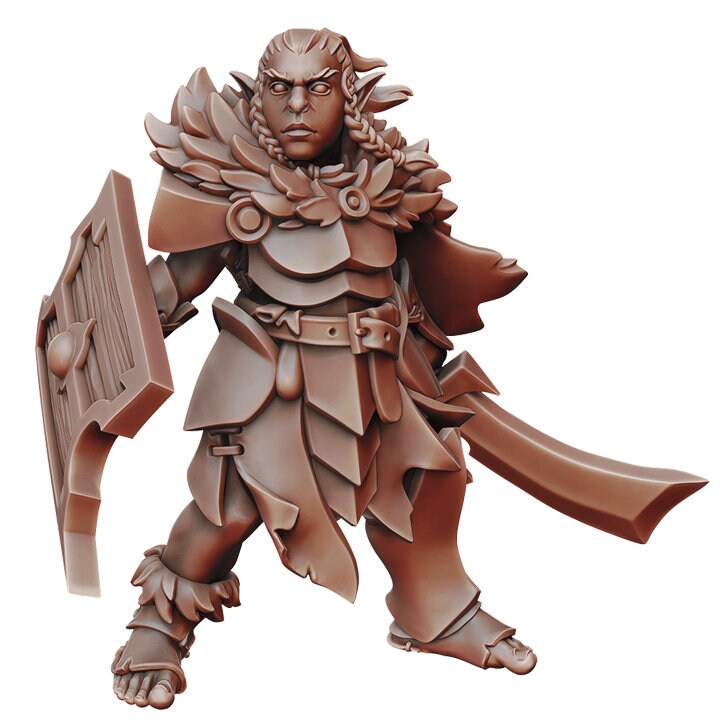 Goblin Hobgoblin and Bugbear 3d Printed Miniatures by Manuel | Etsy UK