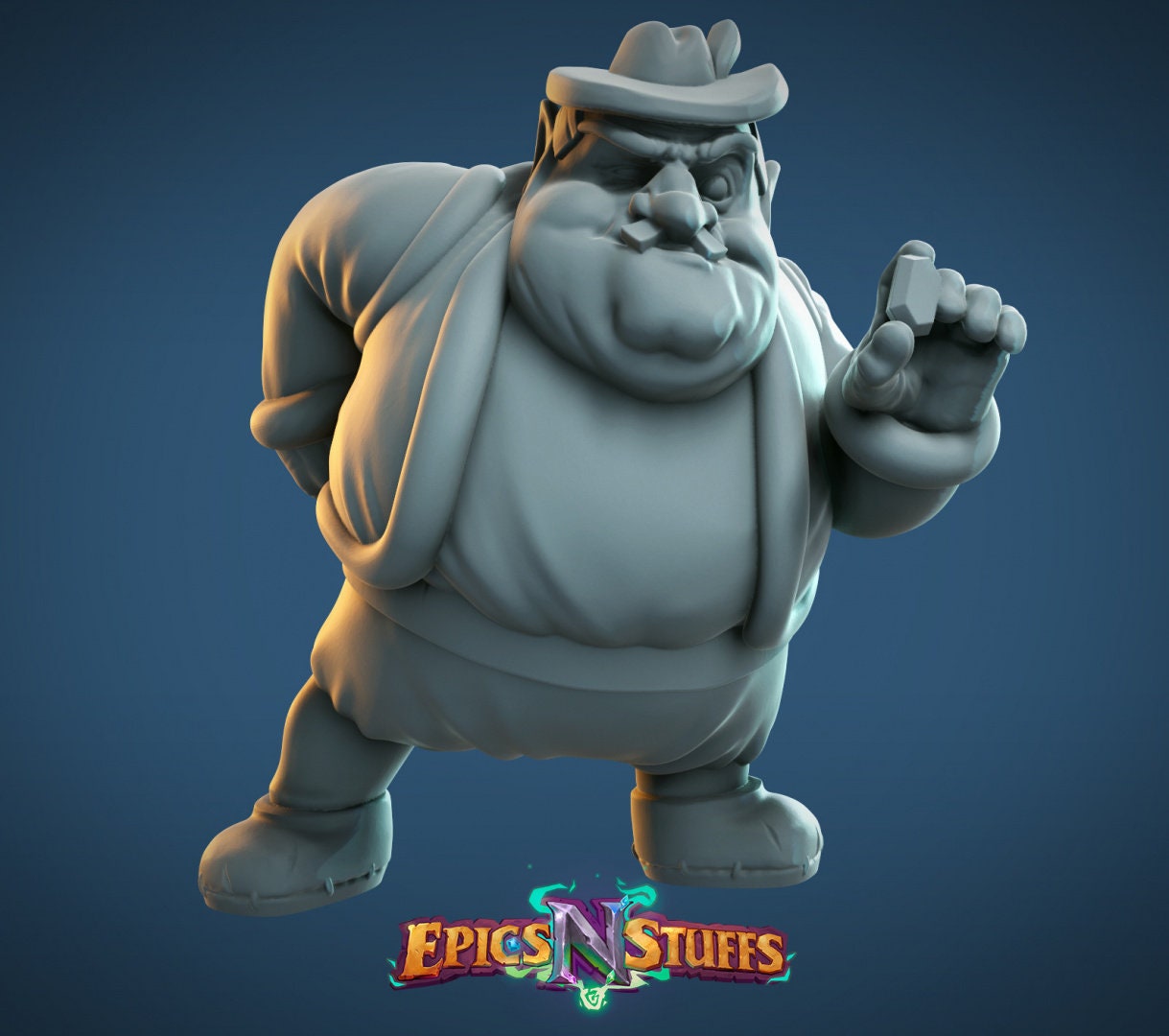 Human Trader 3d Printed Miniature for Tabletop Rpgsdungeons - Etsy UK