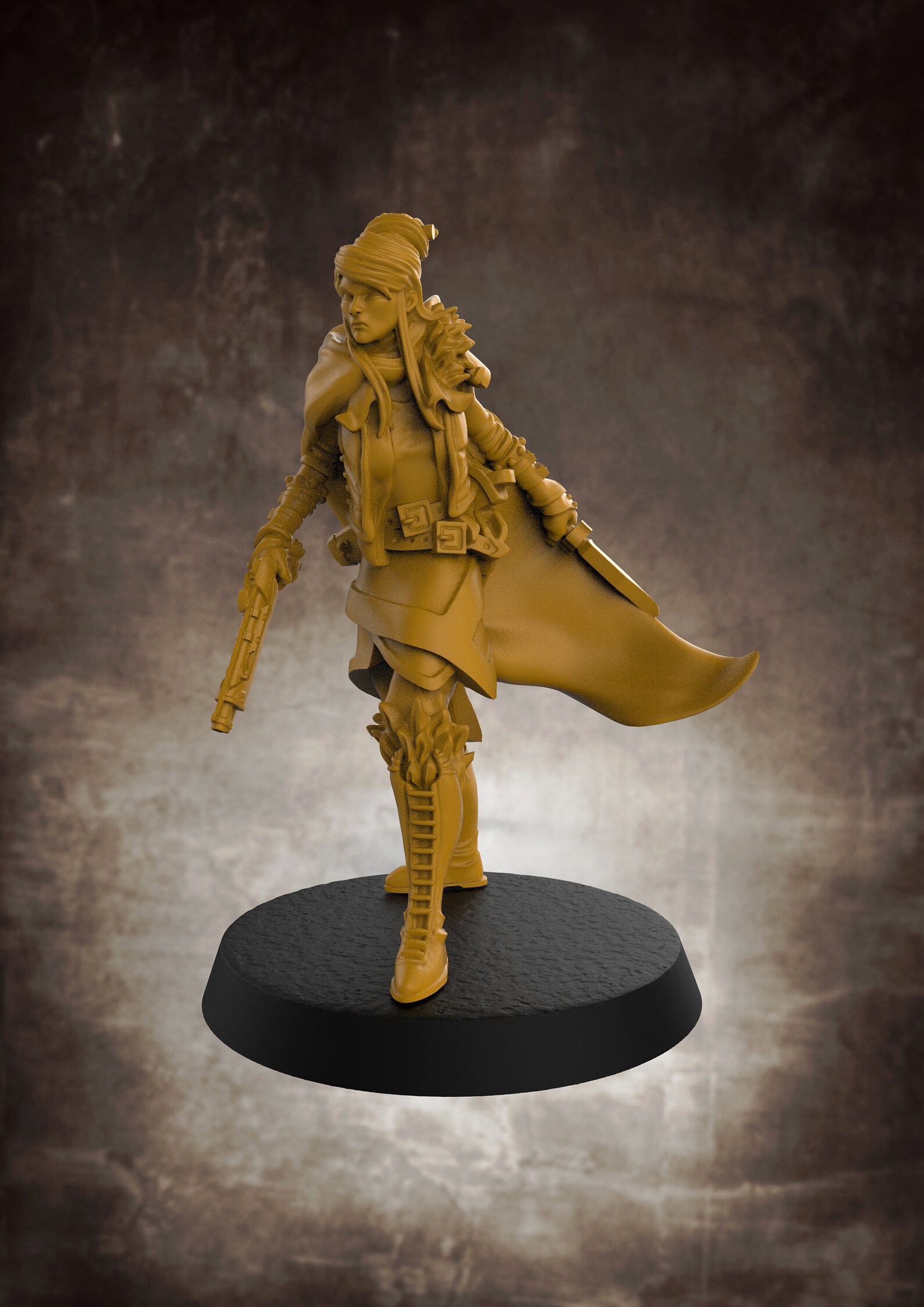 Female Ranger 3d Printed Miniature for Tabletop Rpgs Dungeons - Etsy UK