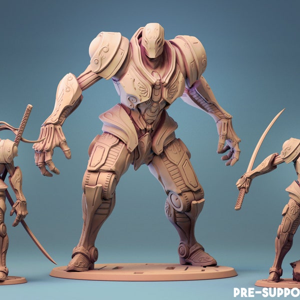 Warforged Miniature - Etsy