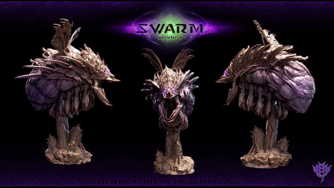 Blight Carrier 3d Printed Miniatures for Tabletop Rpgs|dungeons and ...