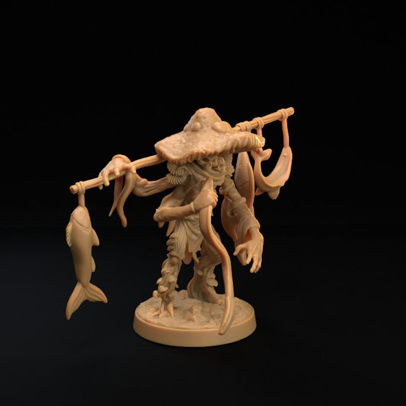 Swamp Myconids 3d Printed Miniatures for Tabletop Rpgs - Etsy