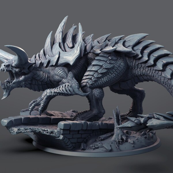 Tarrasque Miniature - Etsy