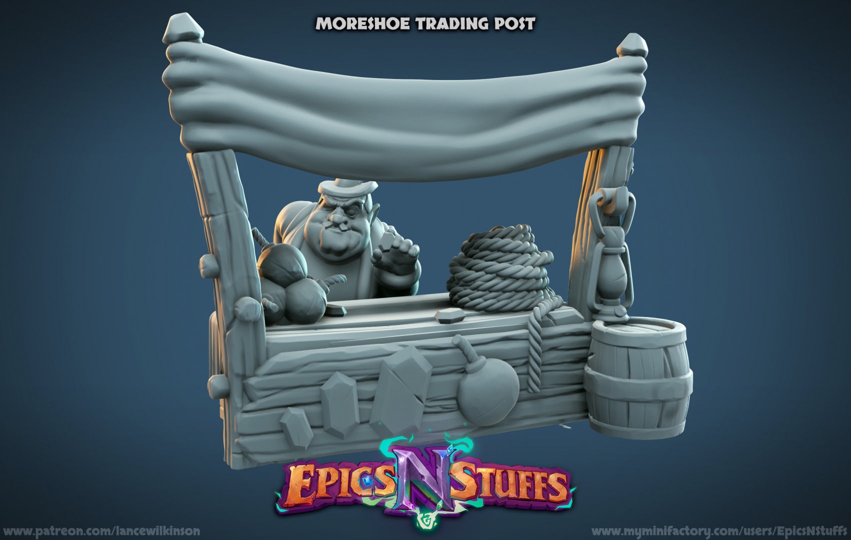 Human Trader 3d Printed Miniature for Tabletop Rpgsdungeons - Etsy UK