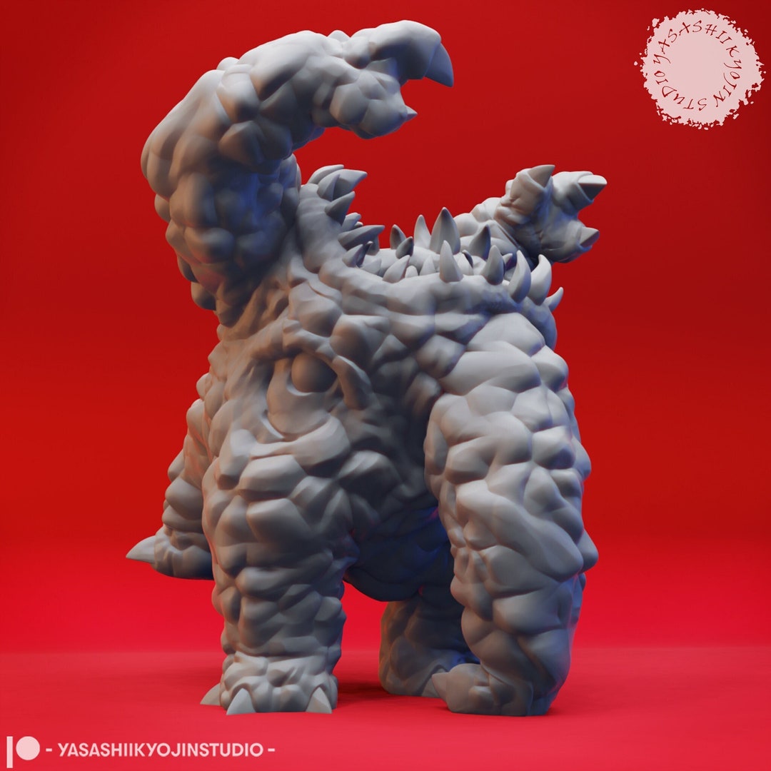 Xorn 3d Printed Miniature for Tabletop Rpgsdungeons and Dragonsdndd ...