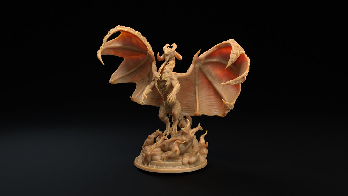 Nebula Dragon 3d Printed Miniatures for Tabletop Rpgs Dungeons - Etsy UK