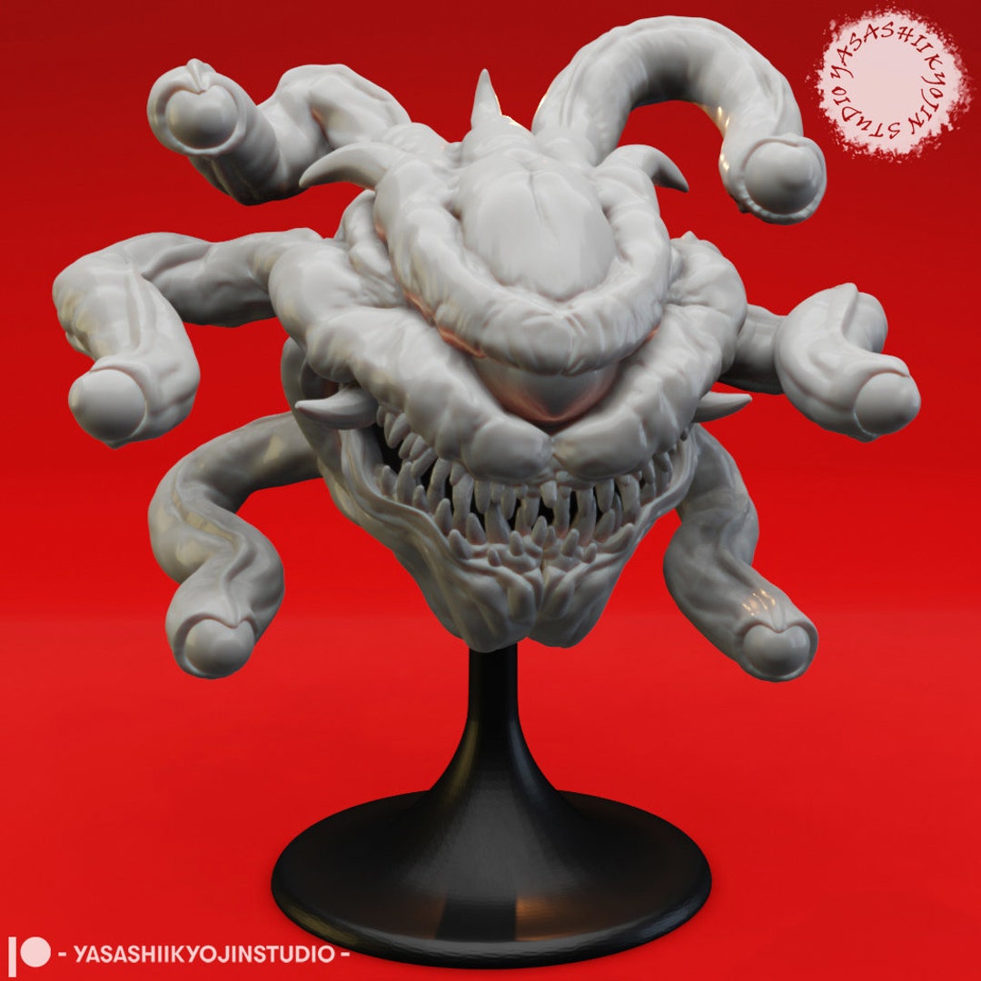 Beholder 3d Printed Miniature for Tabletop Rpgs|dungeons and Dragons ...