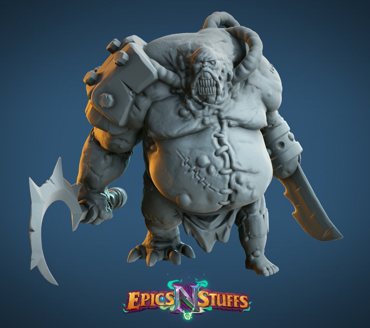 Abomination 3d Printed Miniature for Tabletop Rpgsdungeons - Etsy UK