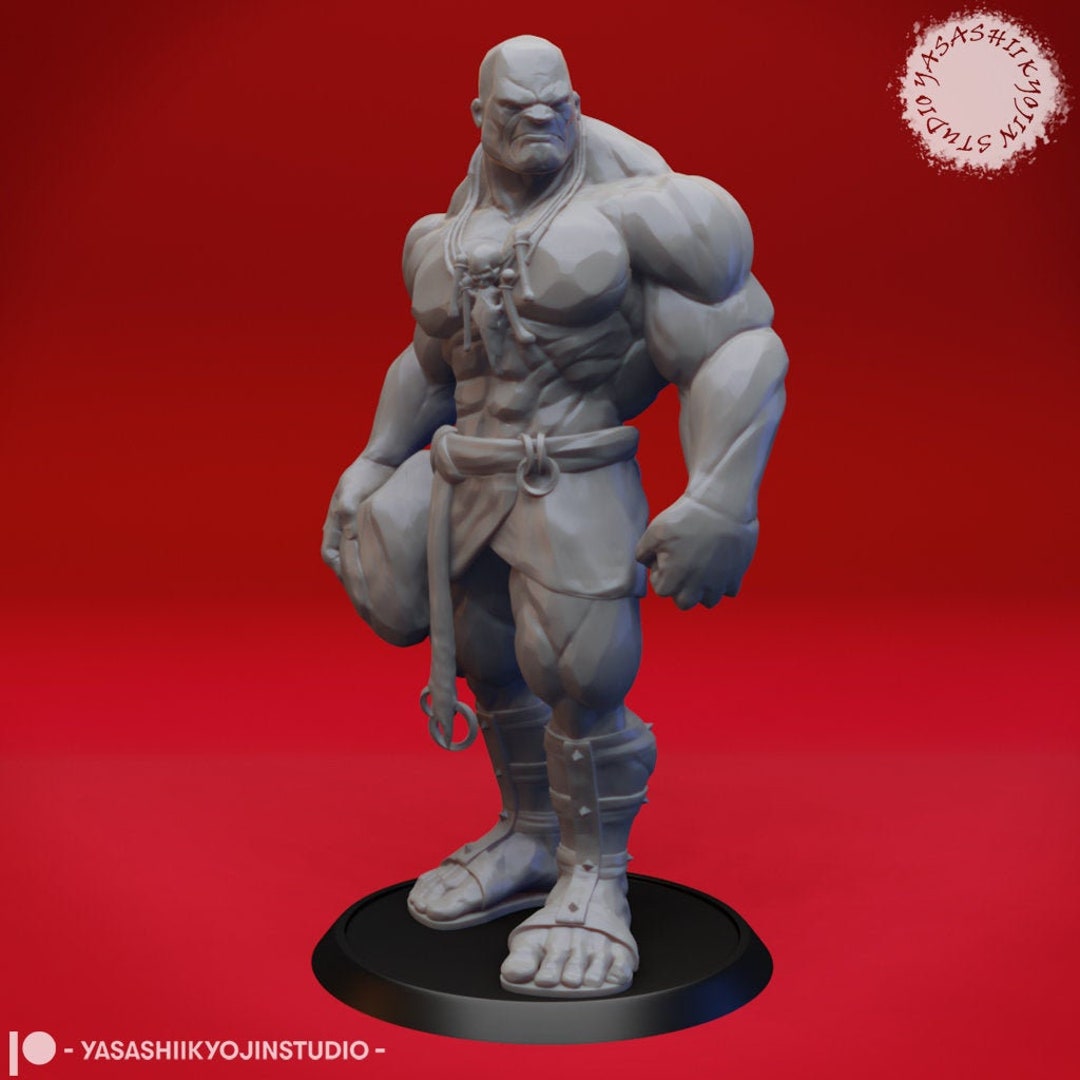 Stone Giant 3d Printed Miniature for Tabletop Rpgsdungeons and ...