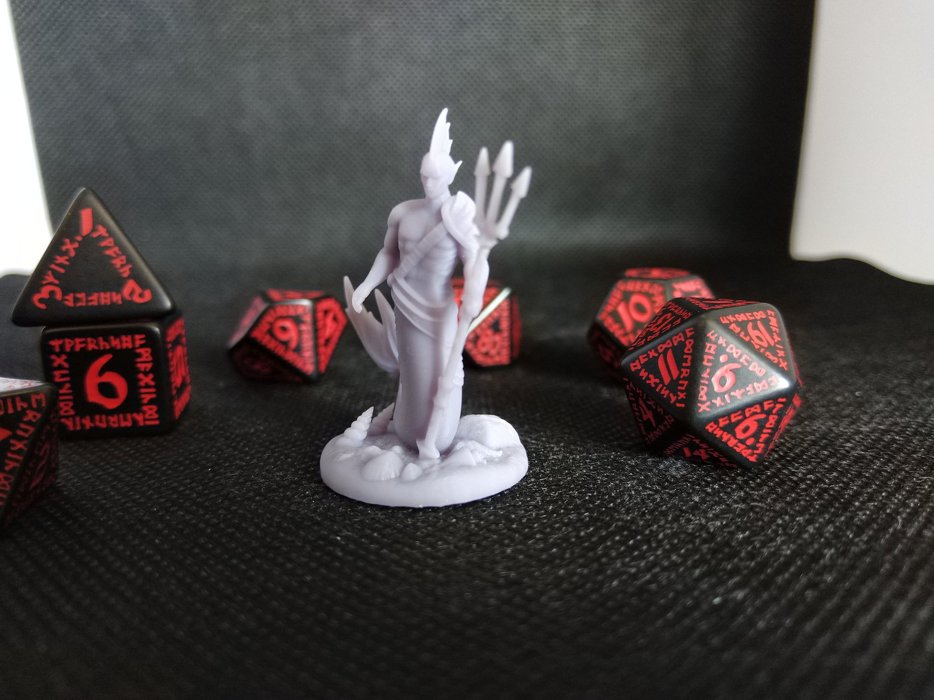 Malefemale Merfolk 3d Printed Miniature for Tabletop - Etsy UK