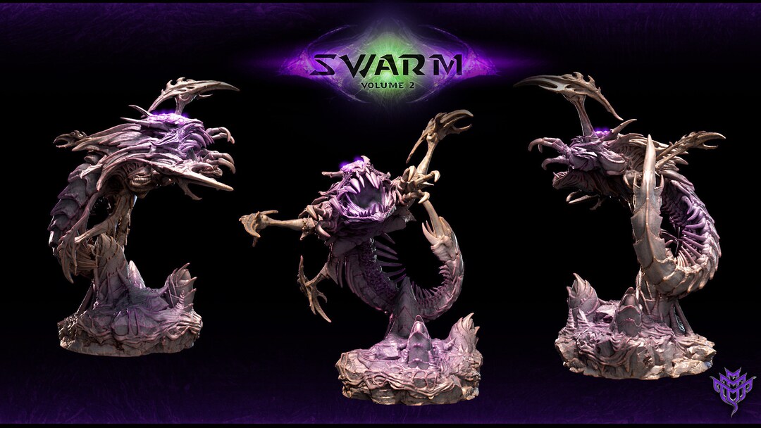 Blight Crawler 3d Printed Miniatures for Tabletop Rpgs|dungeons and ...