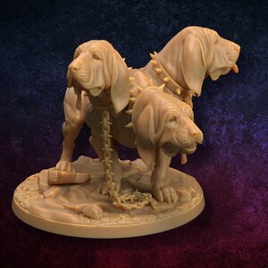 Cerberus 3d Printed Miniatures for Tabletop Rpgs Dungeons and Dragons ...