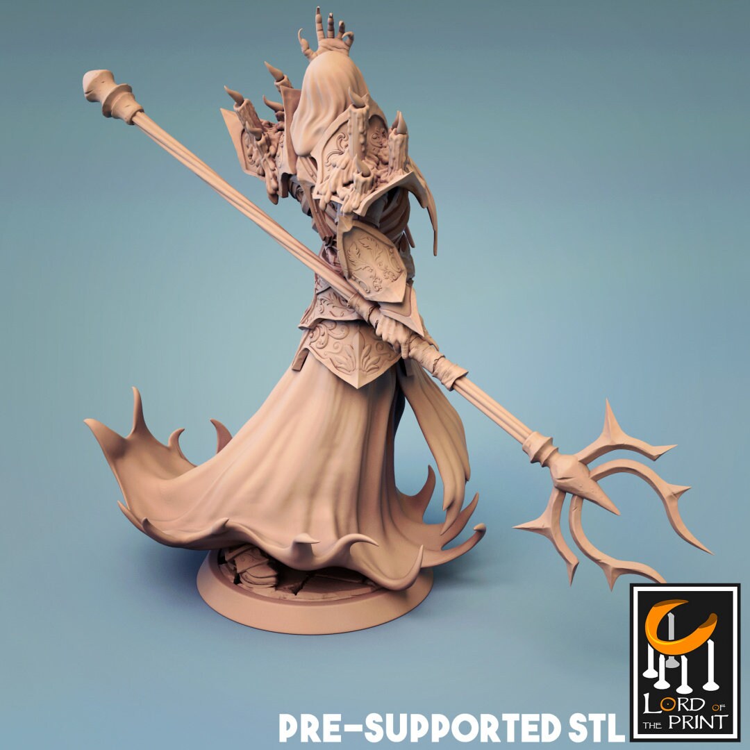 Wight 3d Printed Miniature for Tabletop Rpgsdungeons and | Etsy