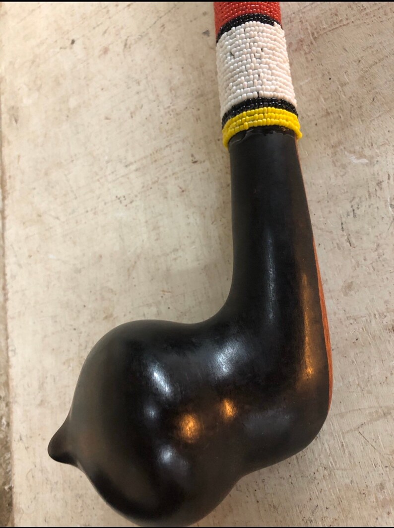 African Traditional Ebony Hardwood Masaai Rungu/ Weapon Club. | Etsy