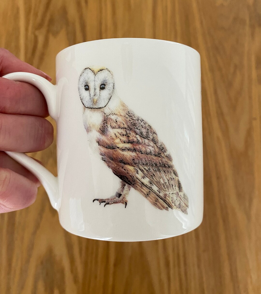 Owl Bone China Mug - Etsy
