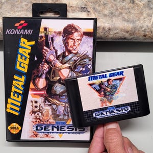 Metal Gear Sega Genesis - Etsy