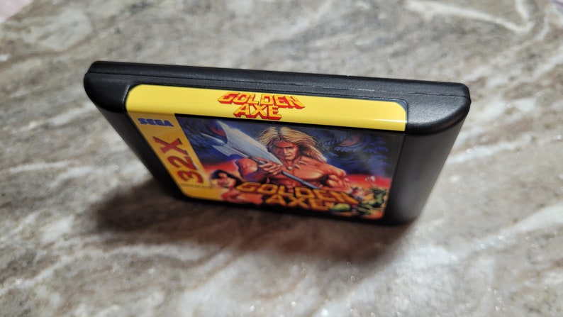 Golden Axe 32X Edition Case & Artwork for SEGA 32X - Etsy