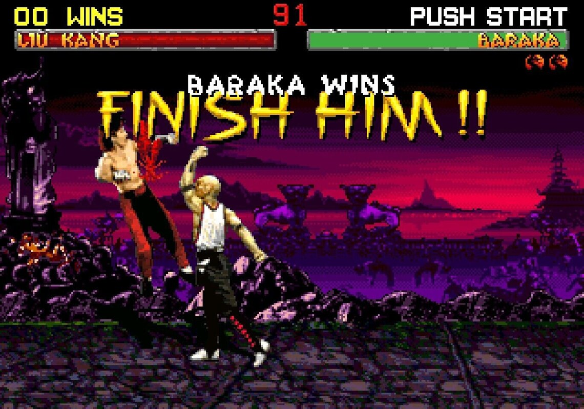 New & Improved Mortal Kombat 2 arcade Edition V1.5b for Sega 32x - Etsy